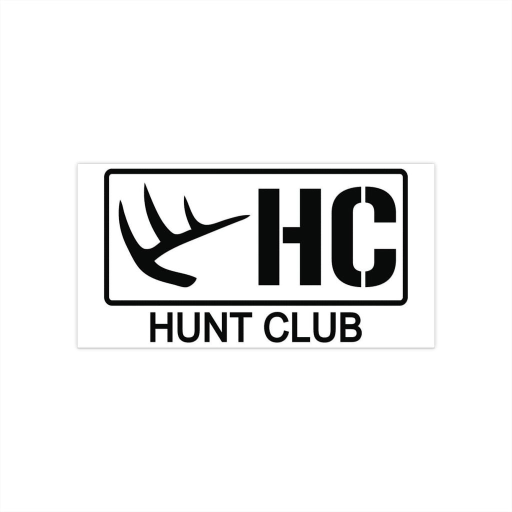 Hunt Club Bumper Sticker – Cervicide